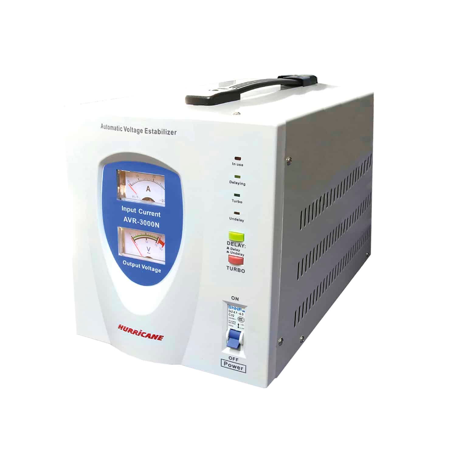 Estabilizador Servomotor 3000W AVR-3000N "HURRICANE" - Opalux